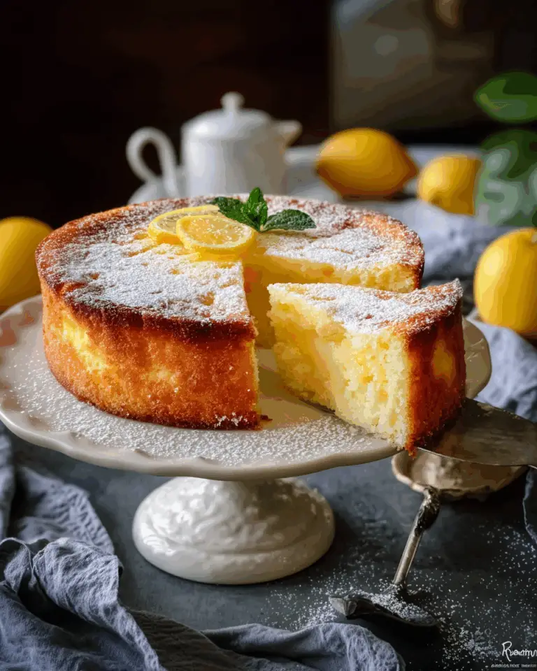 Limoncello Ricotta Cake