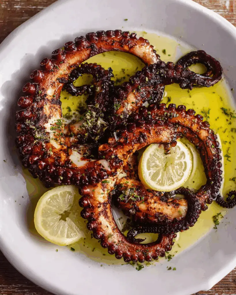 Grilled Octopus Greek-style