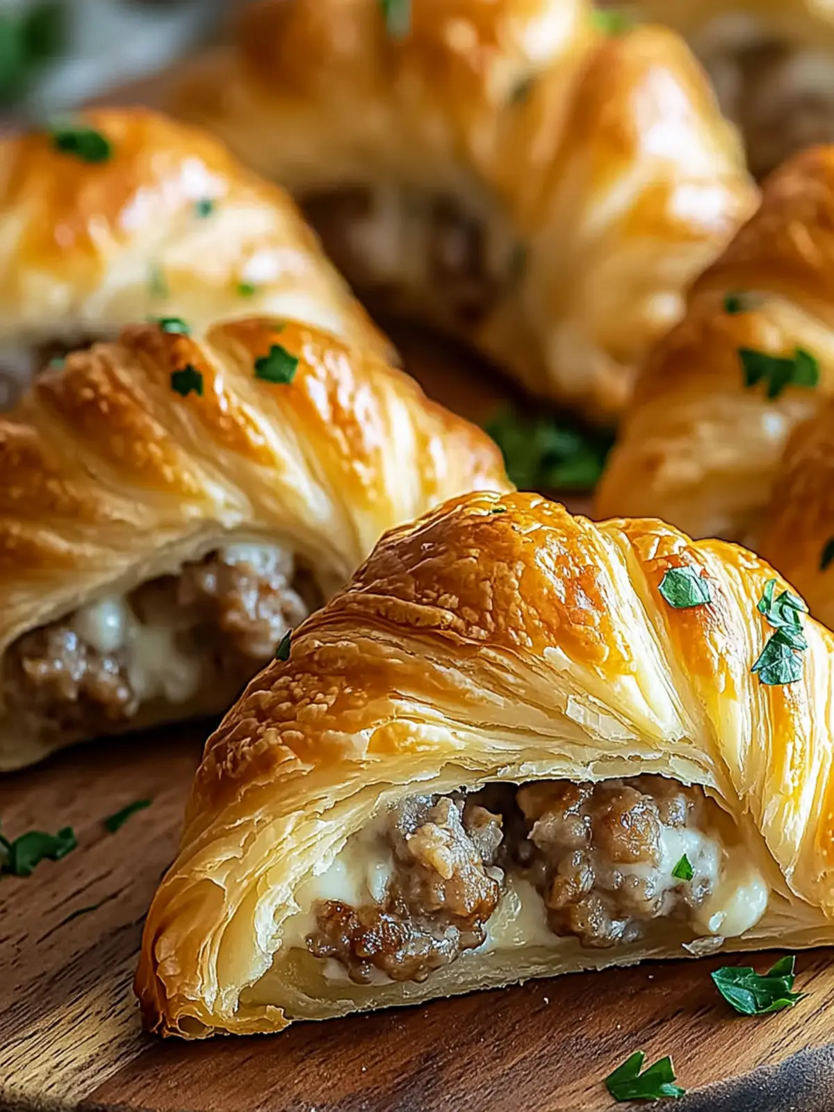 Irresistible Sausage Cream Cheese Crescents for Easy Snacking