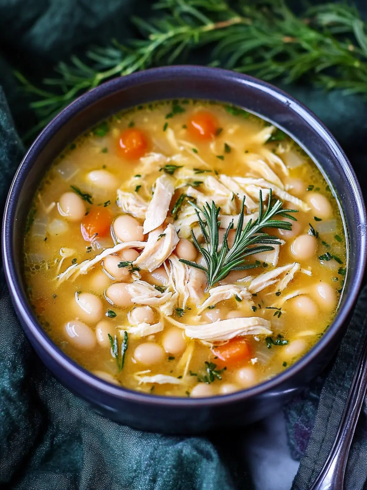 Ultimate Instant Pot Chicken and White Bean Soup That Satisfies