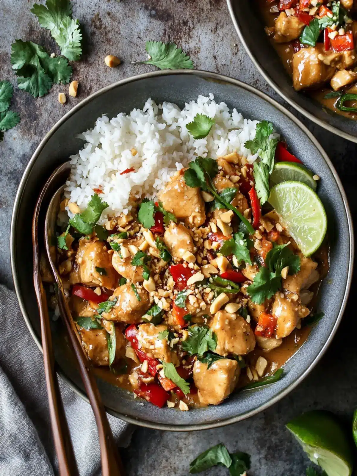 Irresistible Spicy Thai Peanut Chicken Ready in 30 Minutes
