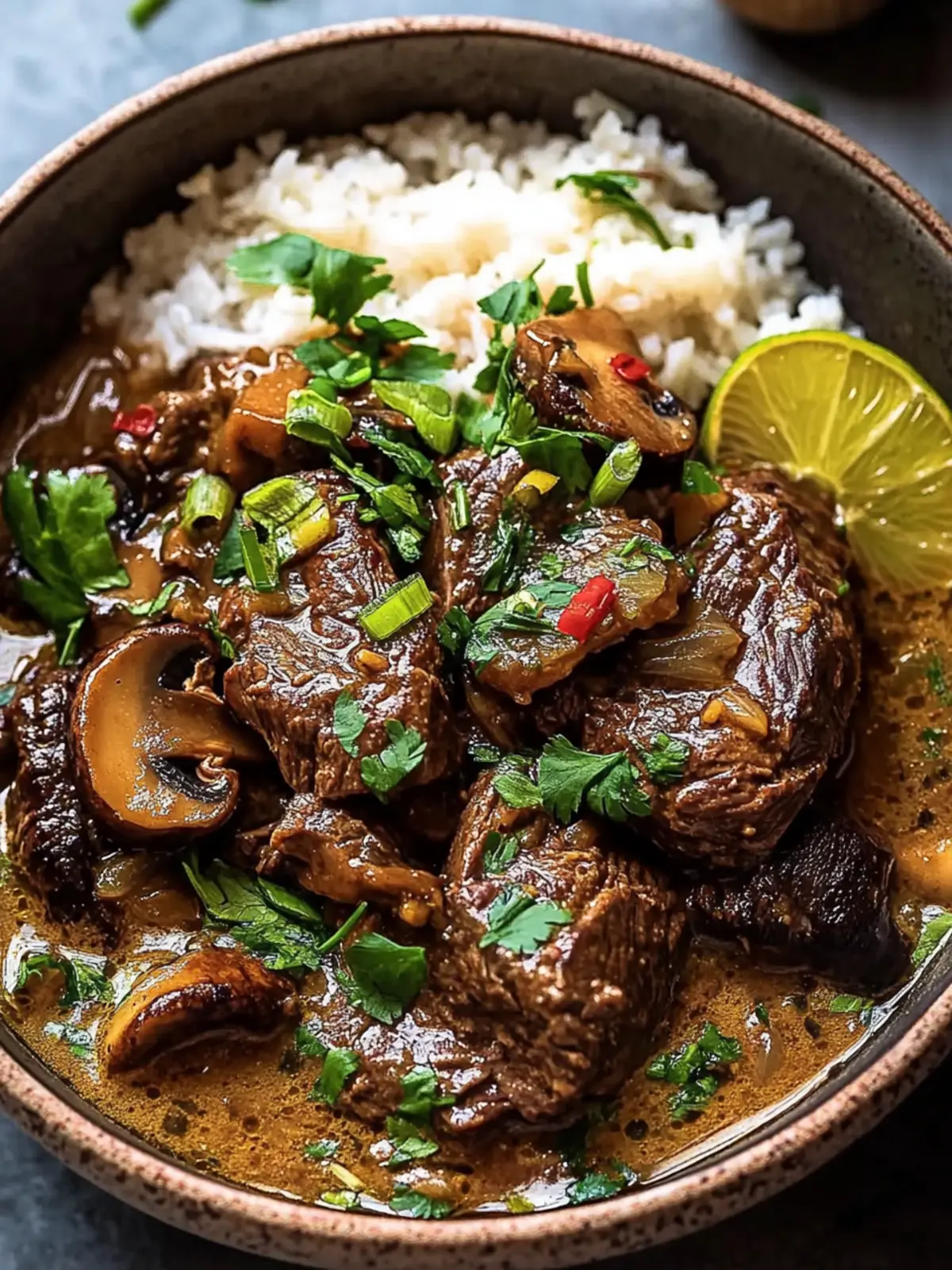 Ultimate Lemongrass Coconut Braised Beef with Mushrooms: Delicious Comfort