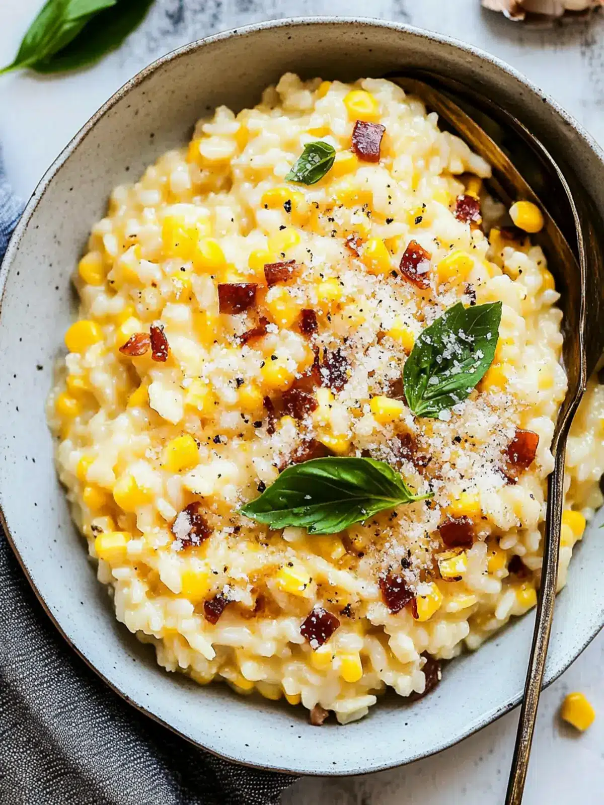 Irresistible Sweet Corn Risotto: Creamy Comfort in Every Bite